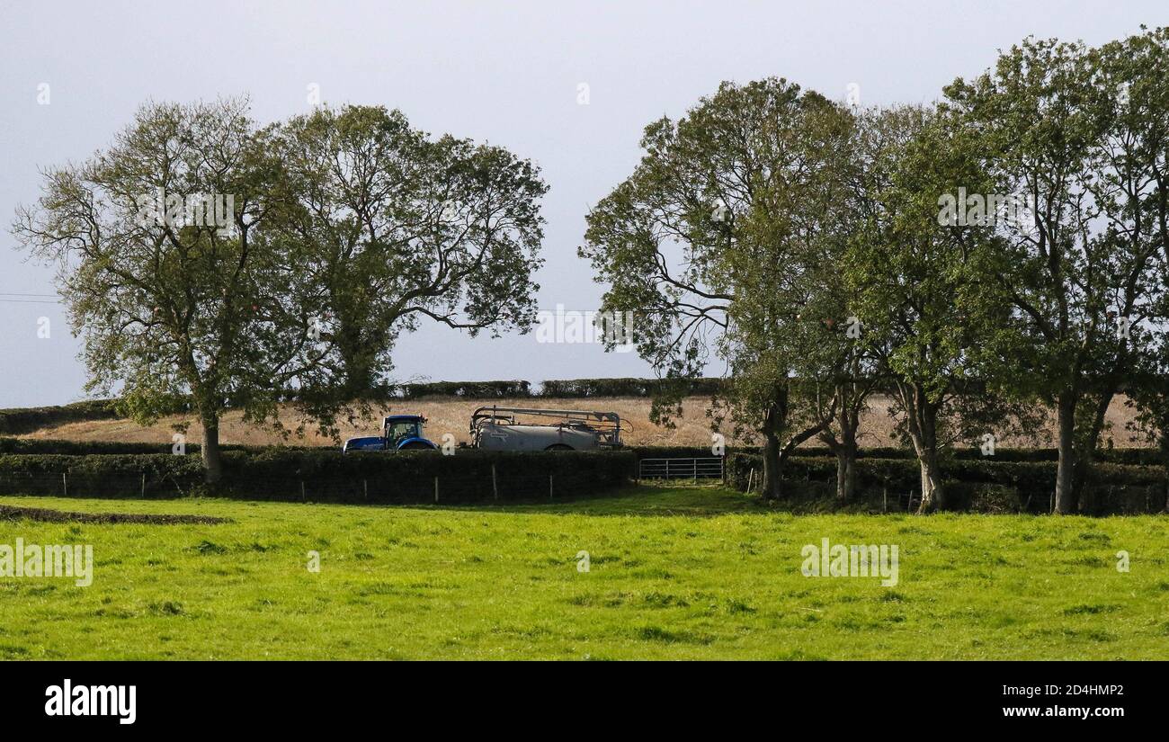 The Broadwater, Aghalee, County Antrim, Northern Ireland. 09 Oct 2020 ...
