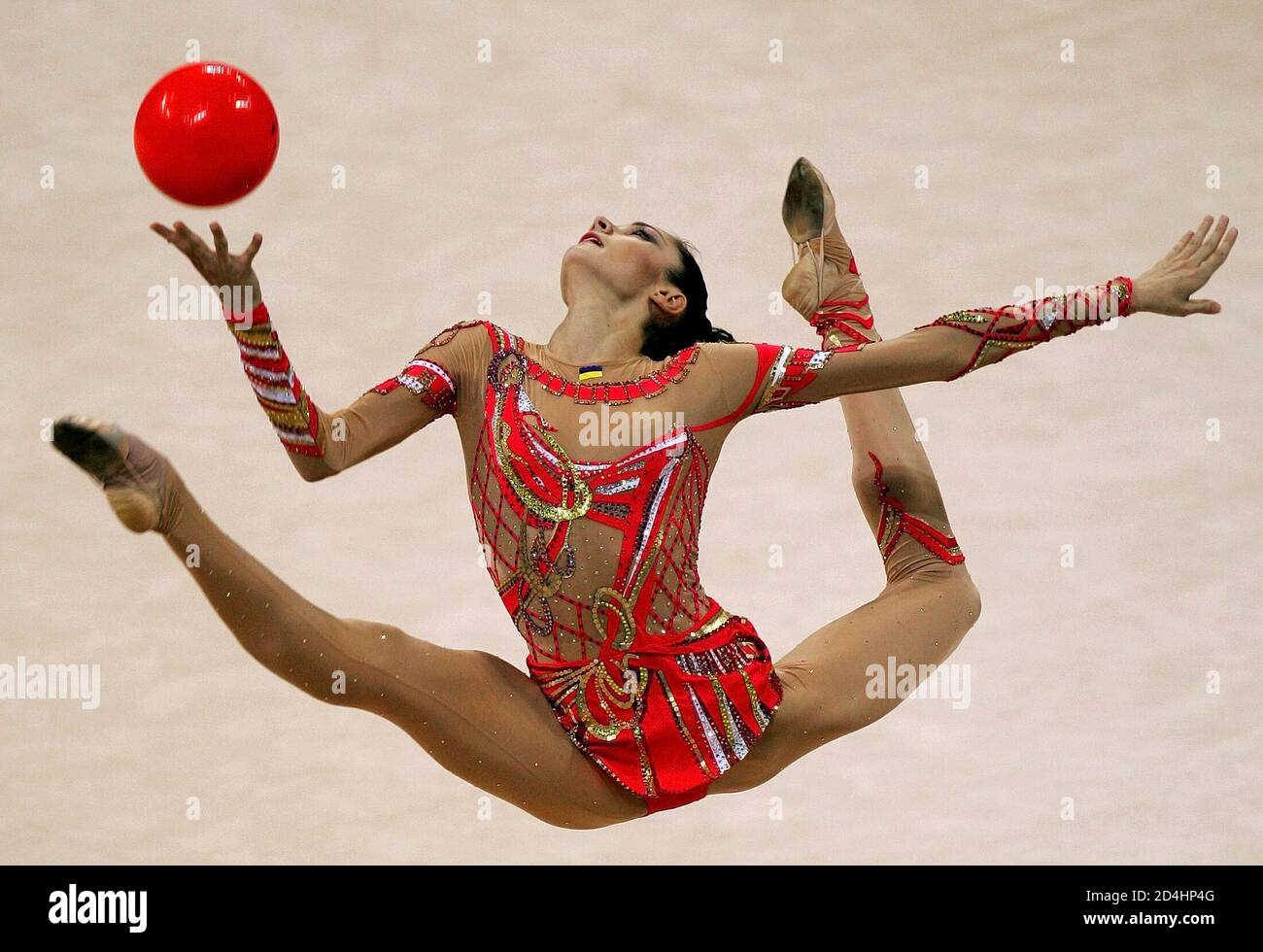 Rhythmic gymnastics olympic games 2004 hi-res stock photography and ...