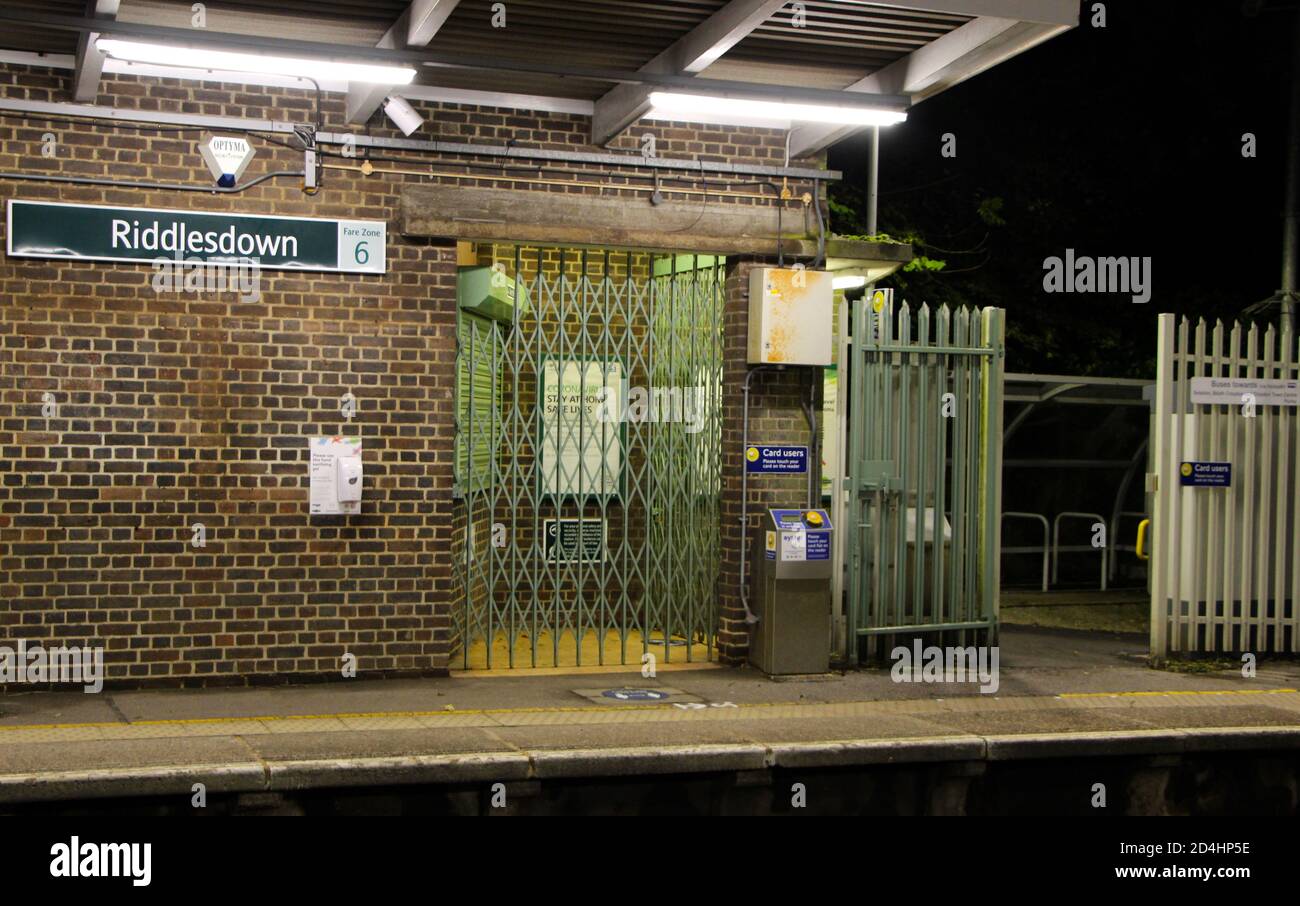 Riddlesdown railway station hi-res stock photography and images - Alamy