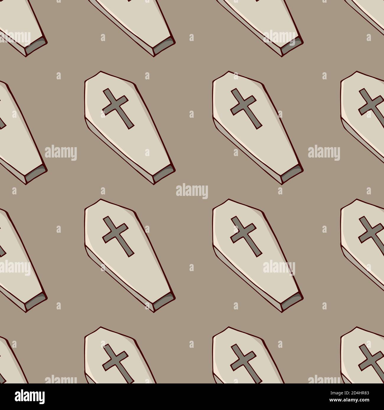 Coffins pattern hi-res stock photography and images - Alamy