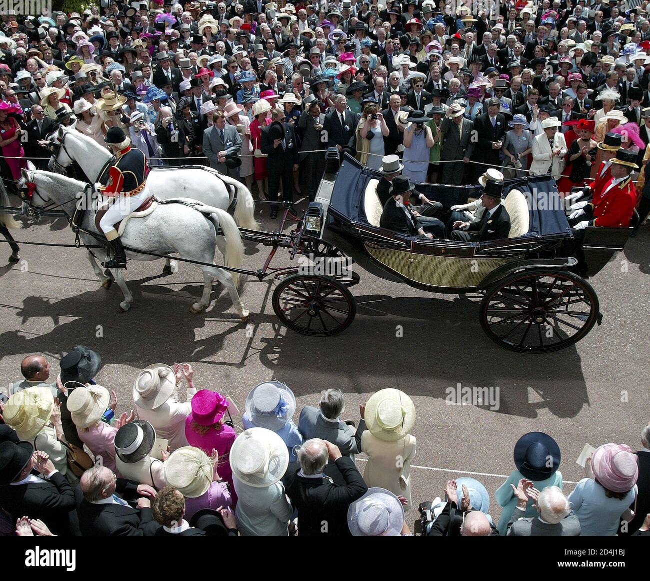 In an open top carriage hi-res stock photography and images - Alamy