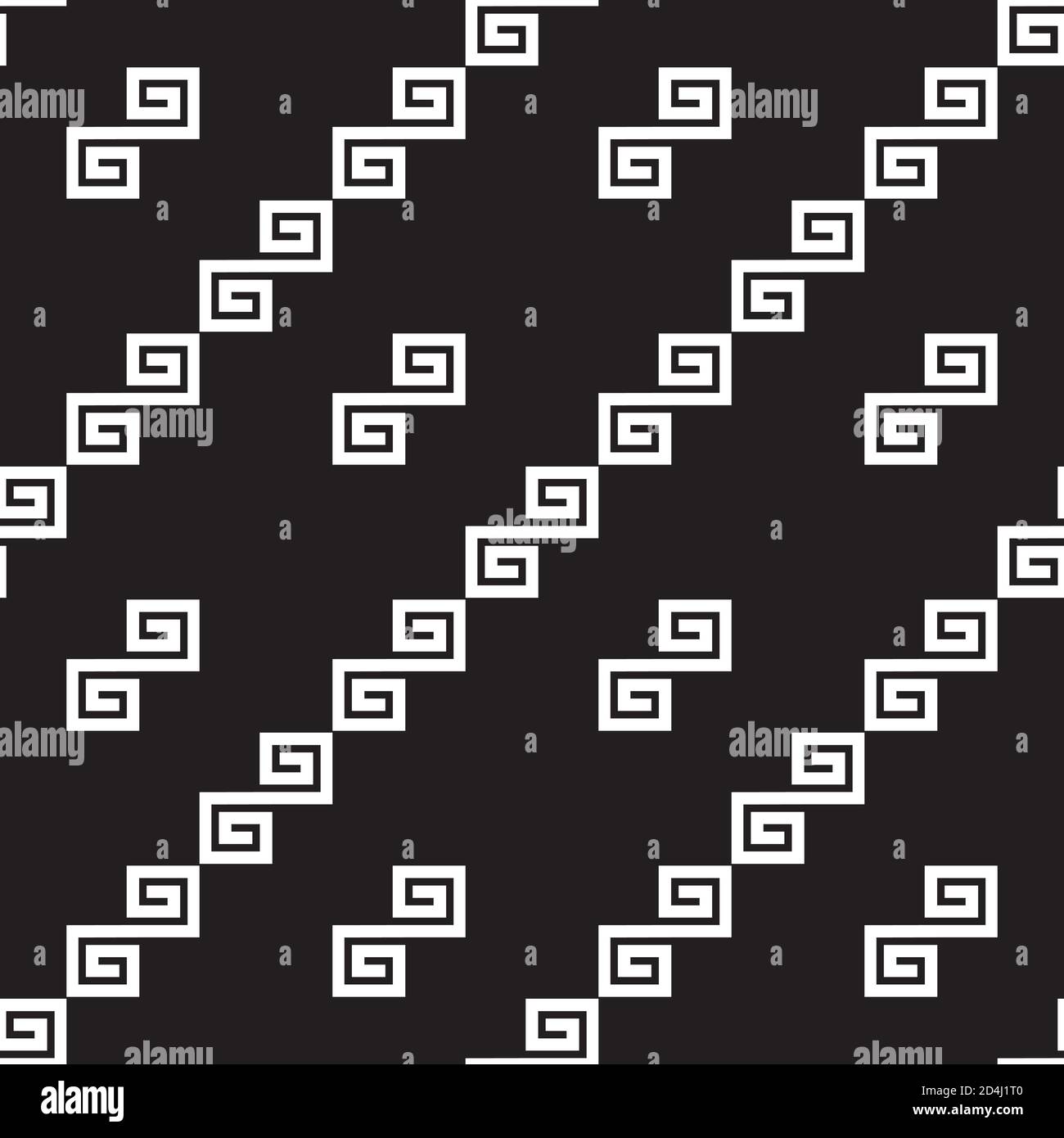 Seamless pattern with white geometric forms Stock Vector Image & Art ...