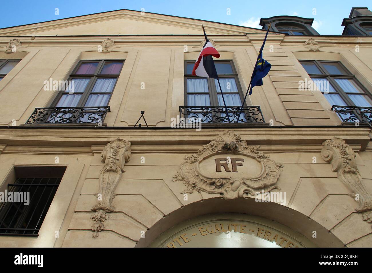 montrésor mansion in paris (france Stock Photo - Alamy