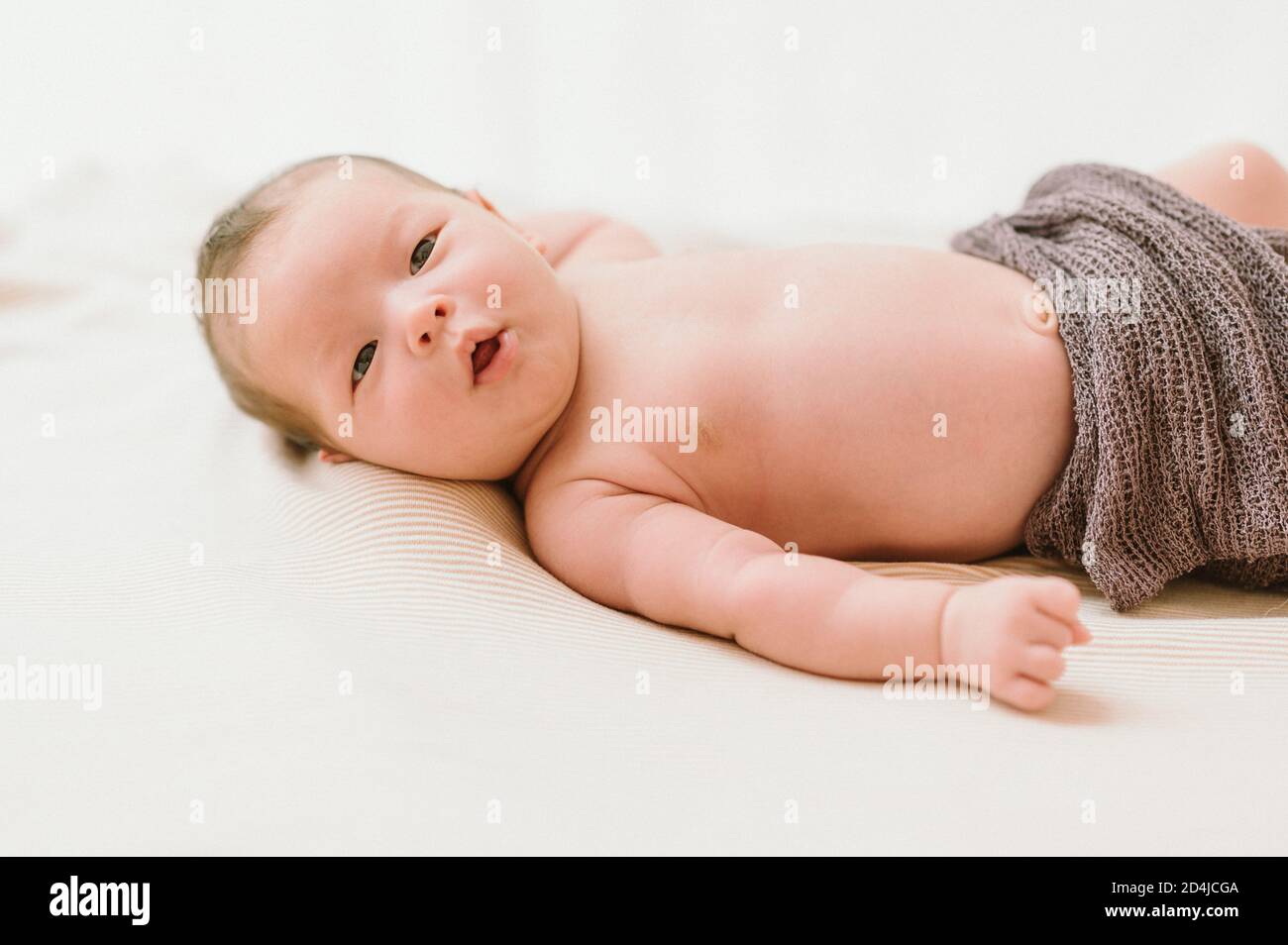 Half Asian Newborn Babies