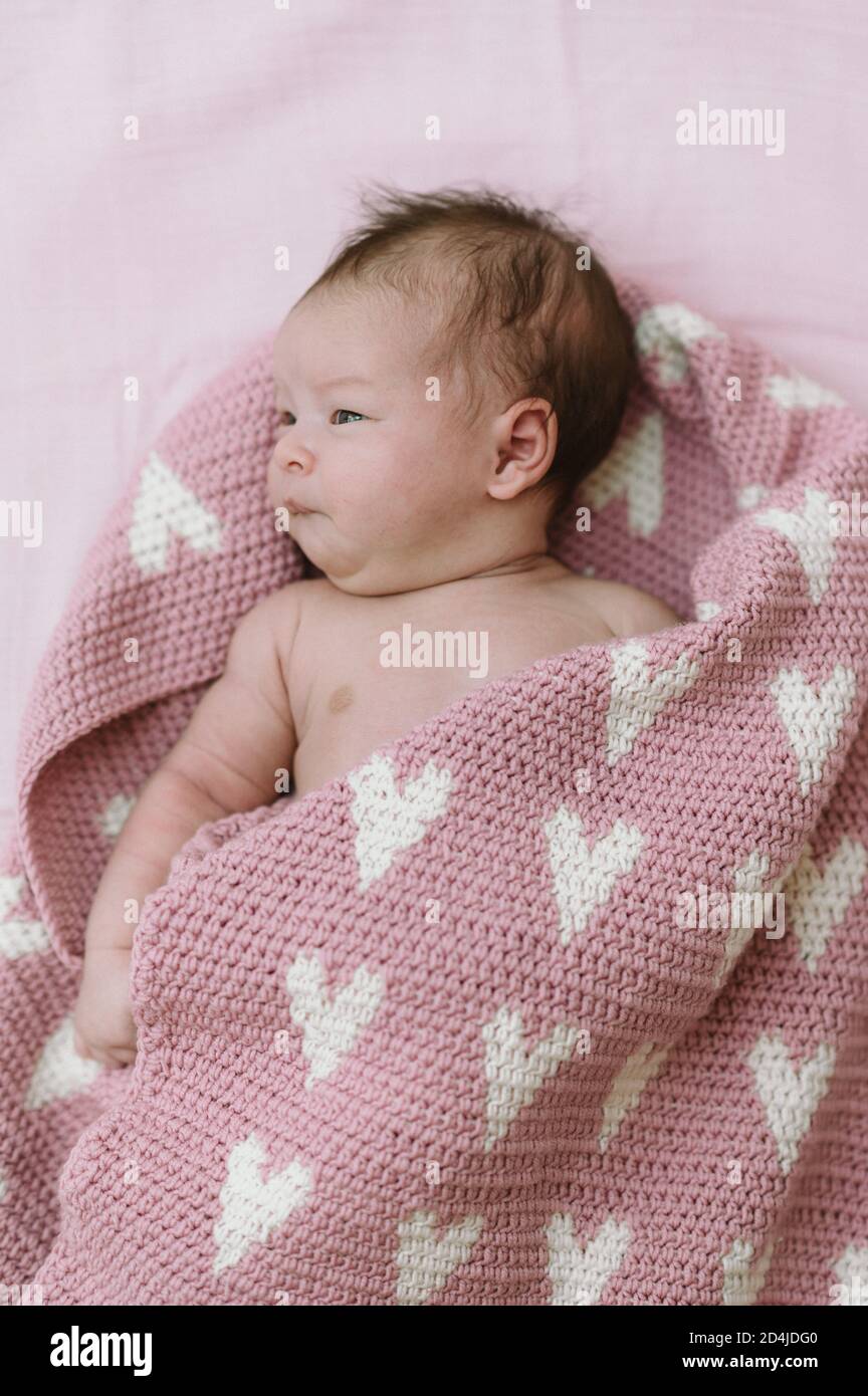 Newborn female Baby - Happy family moments - Asian and European half ...