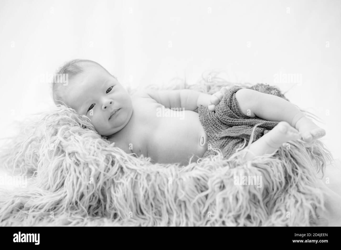 Newborn female Baby - Happy family moments - Asian and European half ...