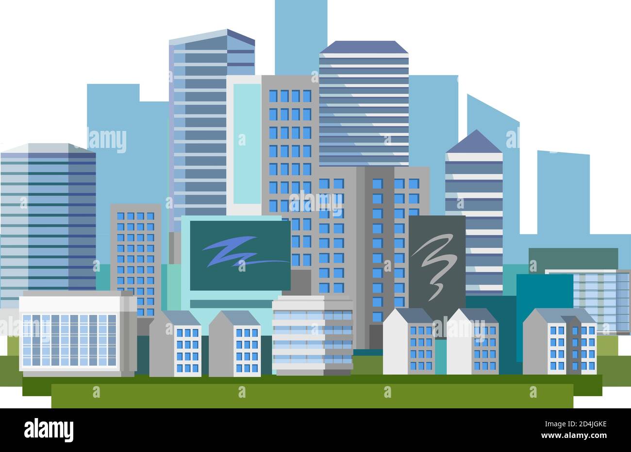Big modern city Stock Photo - Alamy