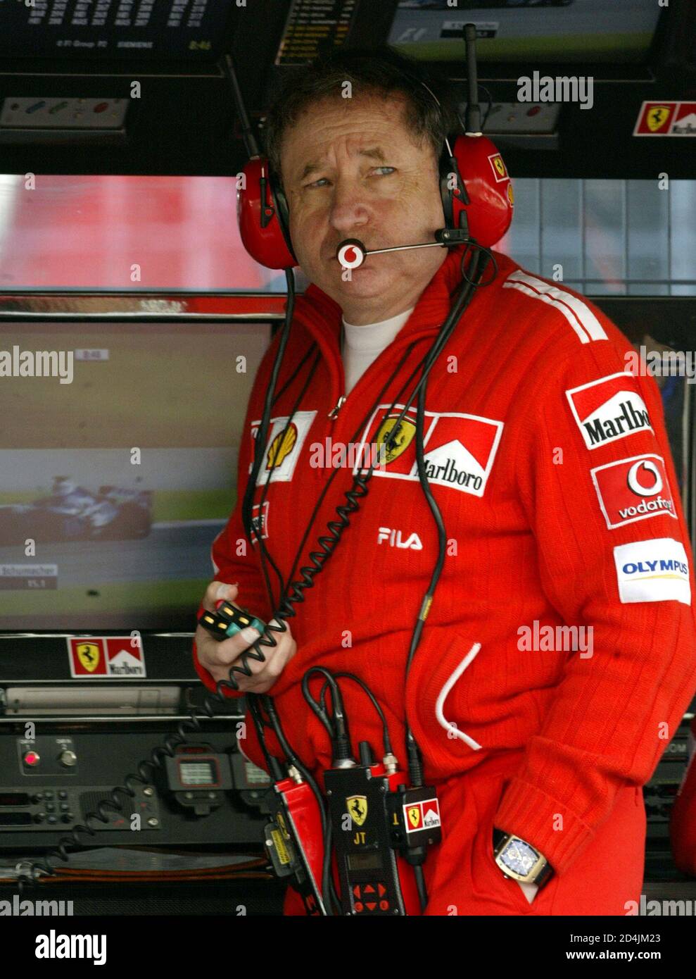 Ferrari team principal ross brawn hi-res stock photography and images ...