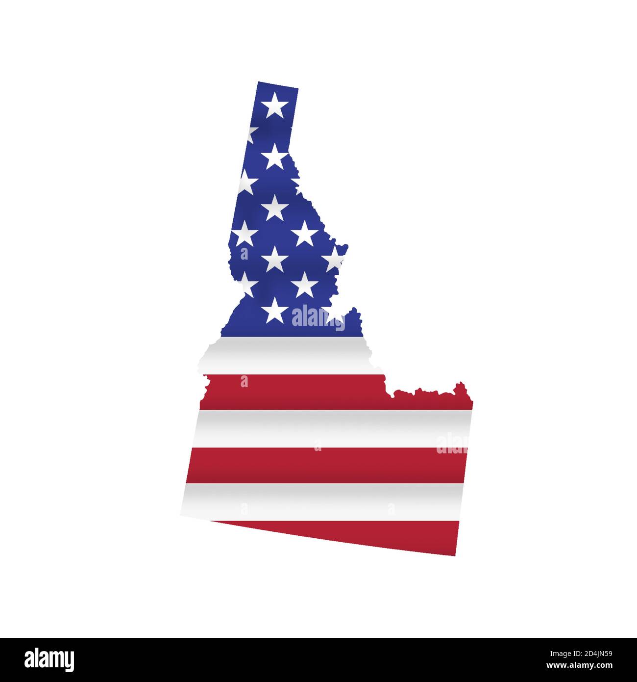 Idaho us state flag Stock Vector Images - Alamy