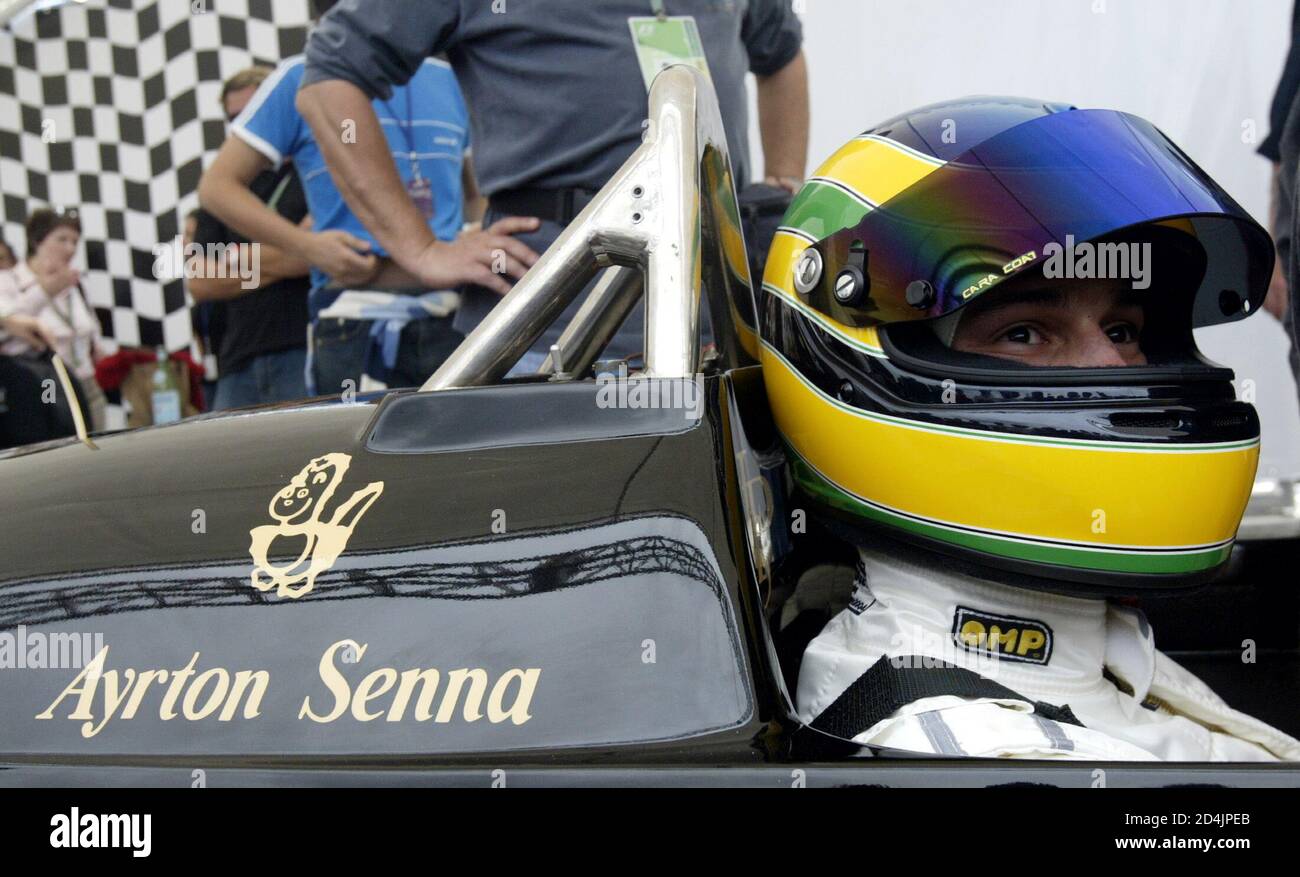 Ayrton Senna Formula 1 Cars High Resolution Stock Photography and Images - Alamy