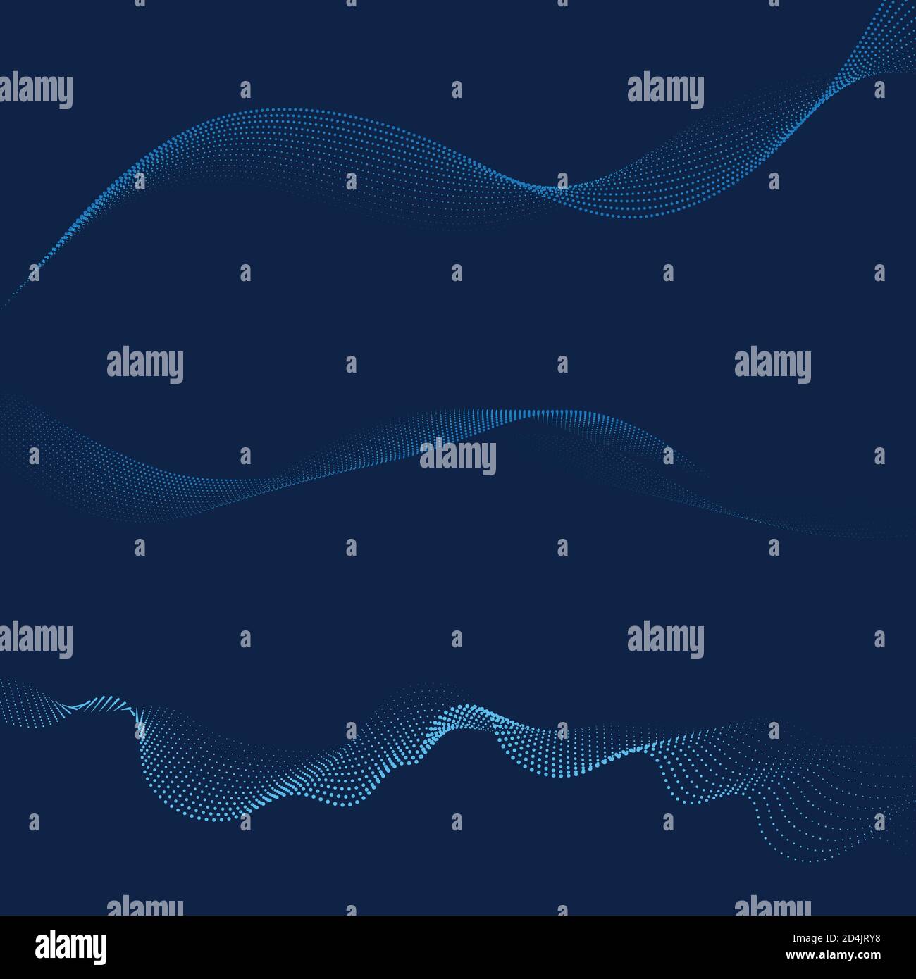 Digital Dynamic Wave Particles Abstract Stock Vector Images Alamy