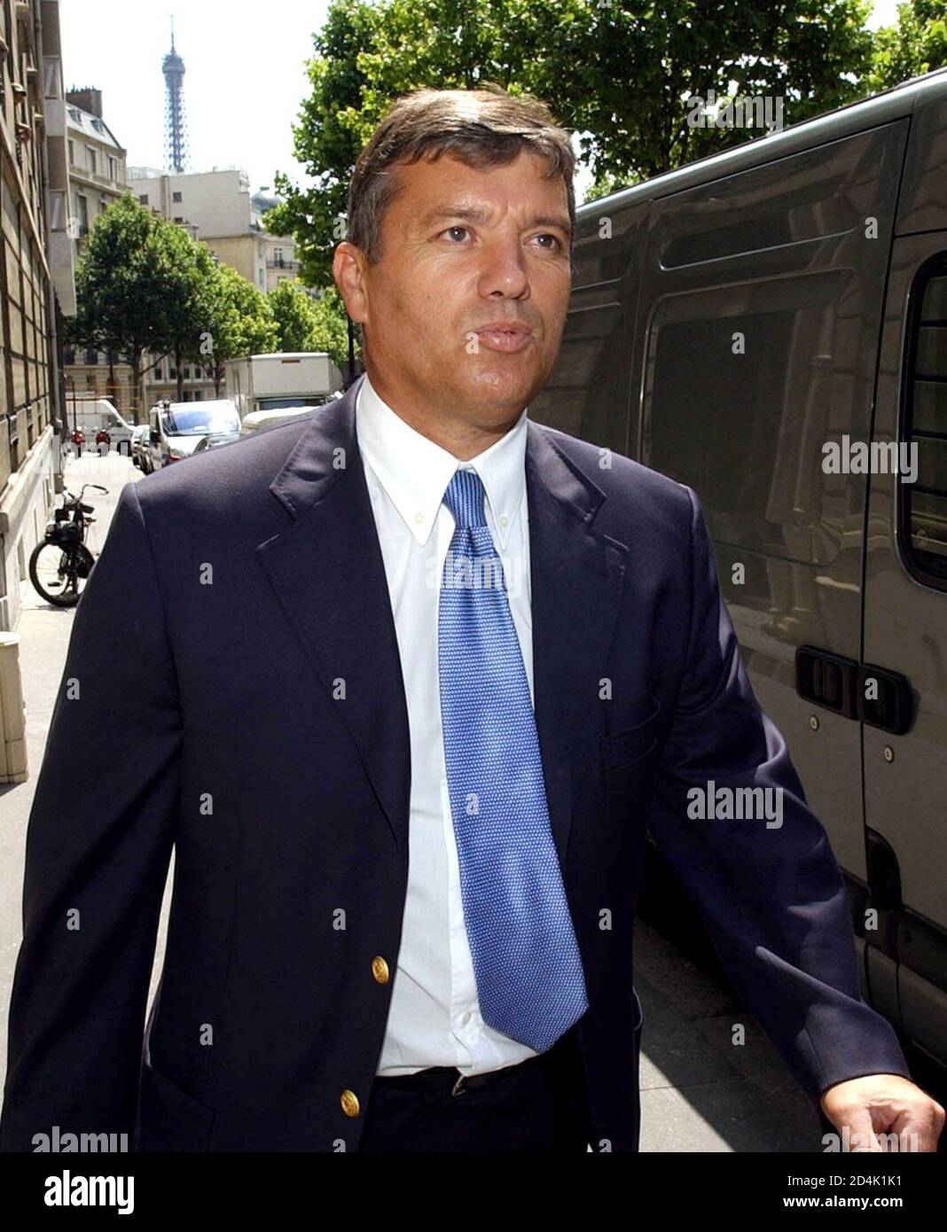 Jacques santini coach lyon soccer hi-res stock photography and images ...