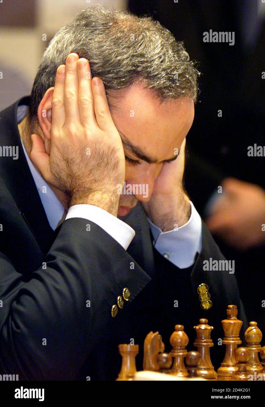 Garry kasparov chess championship hi-res stock photography and images ...