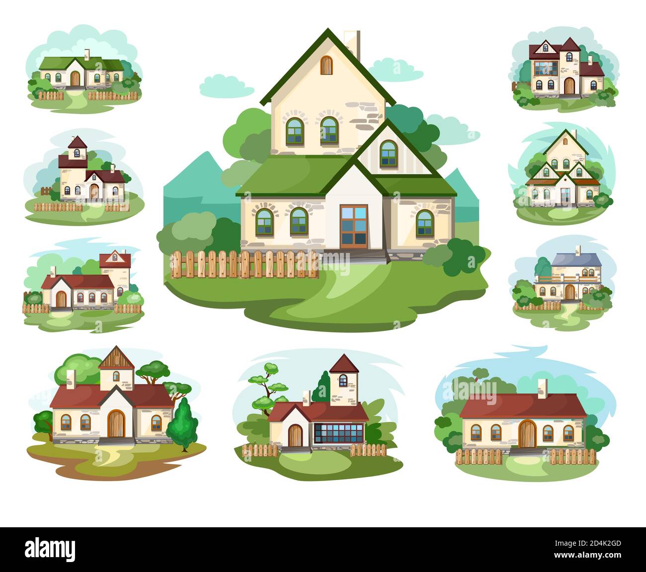 Two storey house icon icon cartoon hi-res stock photography and images ...