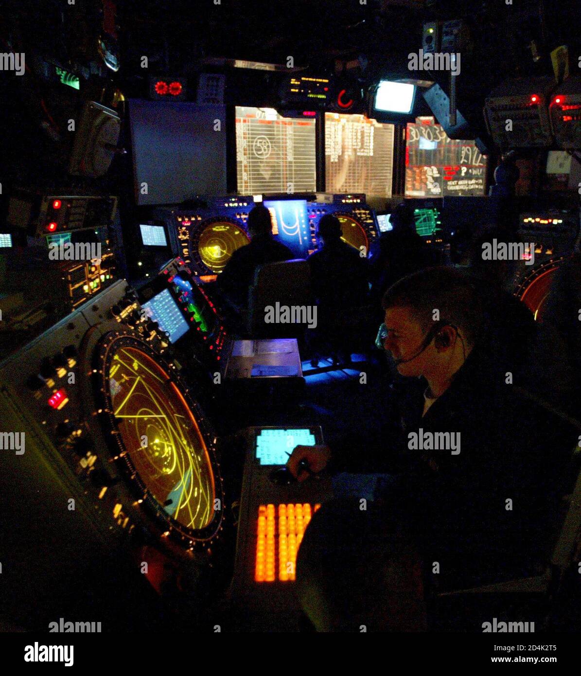 Carrier air traffic control center hi-res stock photography and images ...