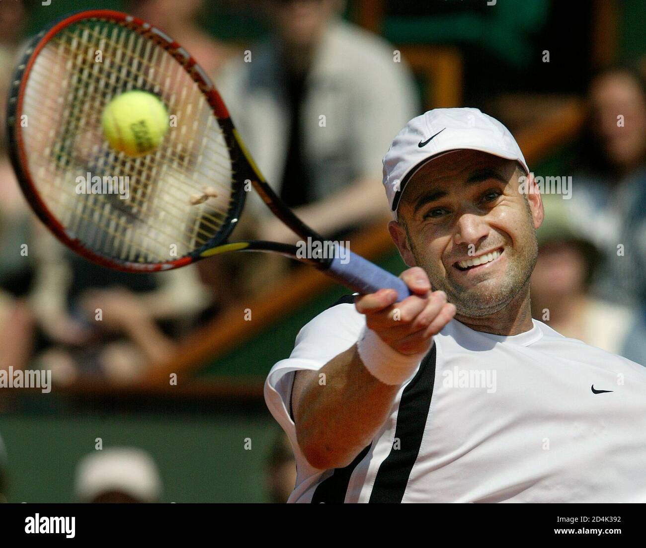 Sport tennis forehand andre agassi hi-res stock photography and images ...