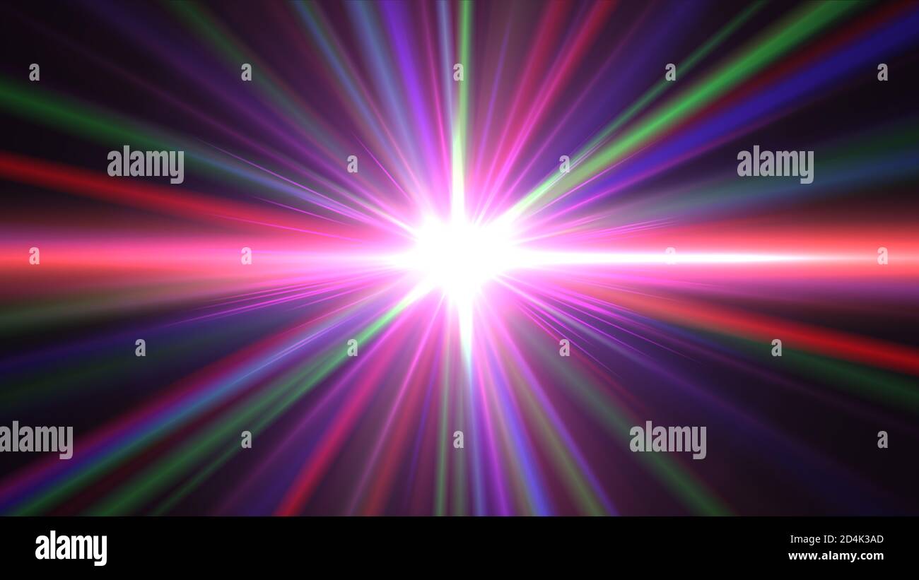 light effect abstract star burst flash laser beam ray illustration ...