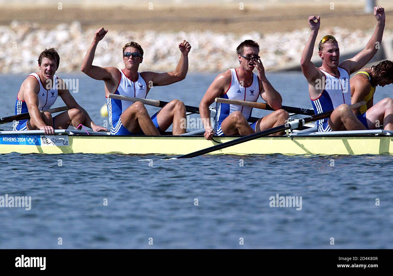 James cracknell athens hi-res stock photography and images - Alamy