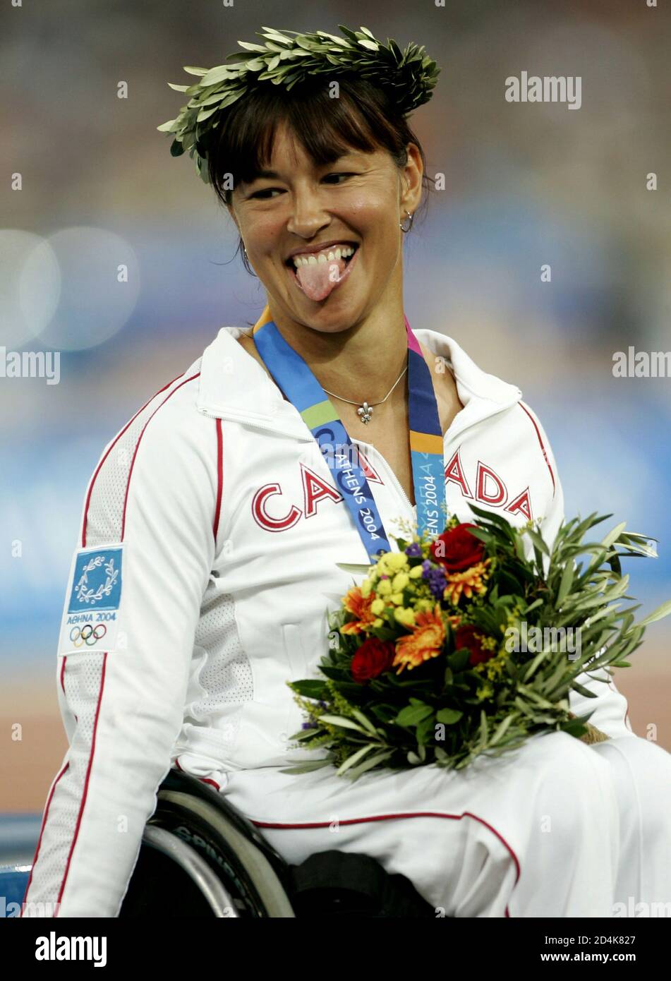 Chantal petitclerc medal hi-res stock photography and images - Alamy