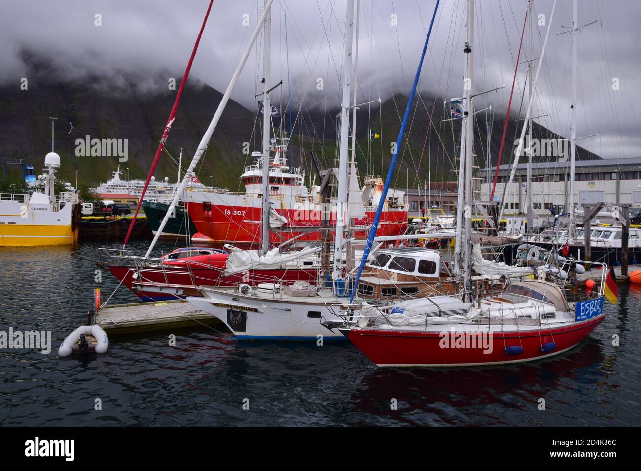 Isafjord, Isafjordur, Iceland, Island Stock Photo - Alamy