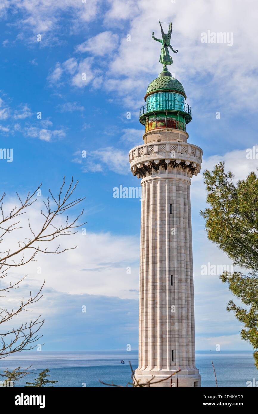 Victory lighthouse trieste italy hi-res stock photography and images ...