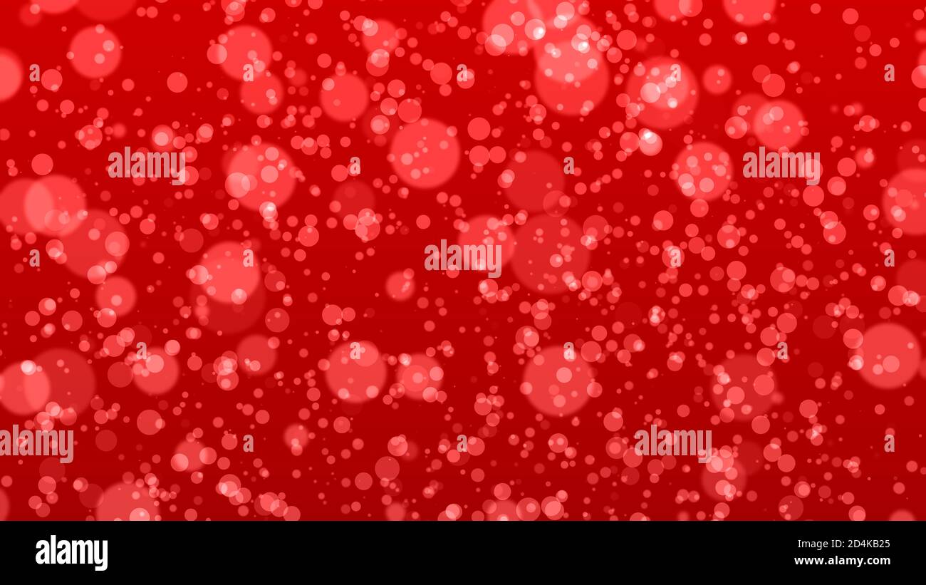 Red background circles particles hi-res stock photography and images ...