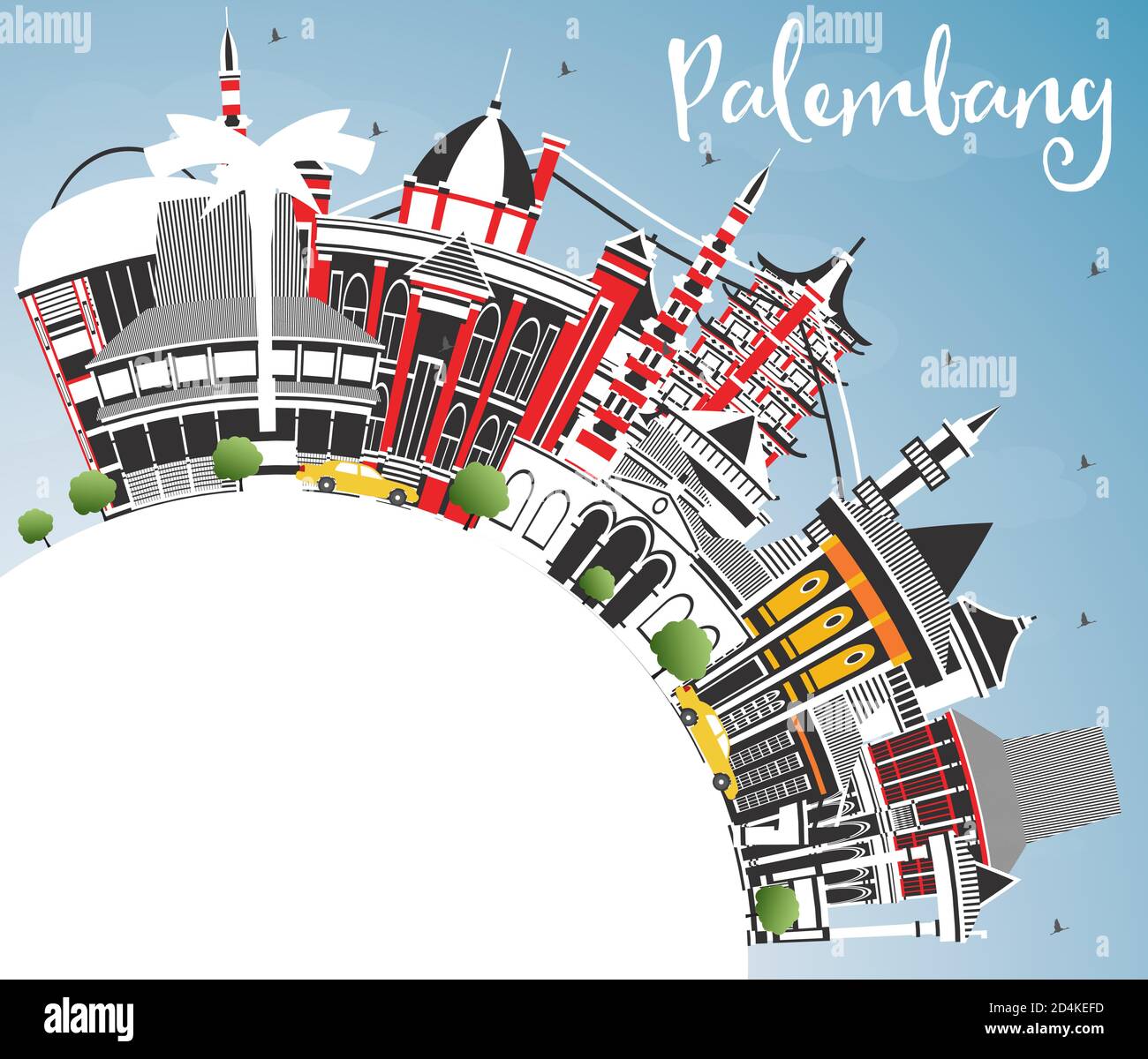 Palembang Stock Vector Images - Alamy