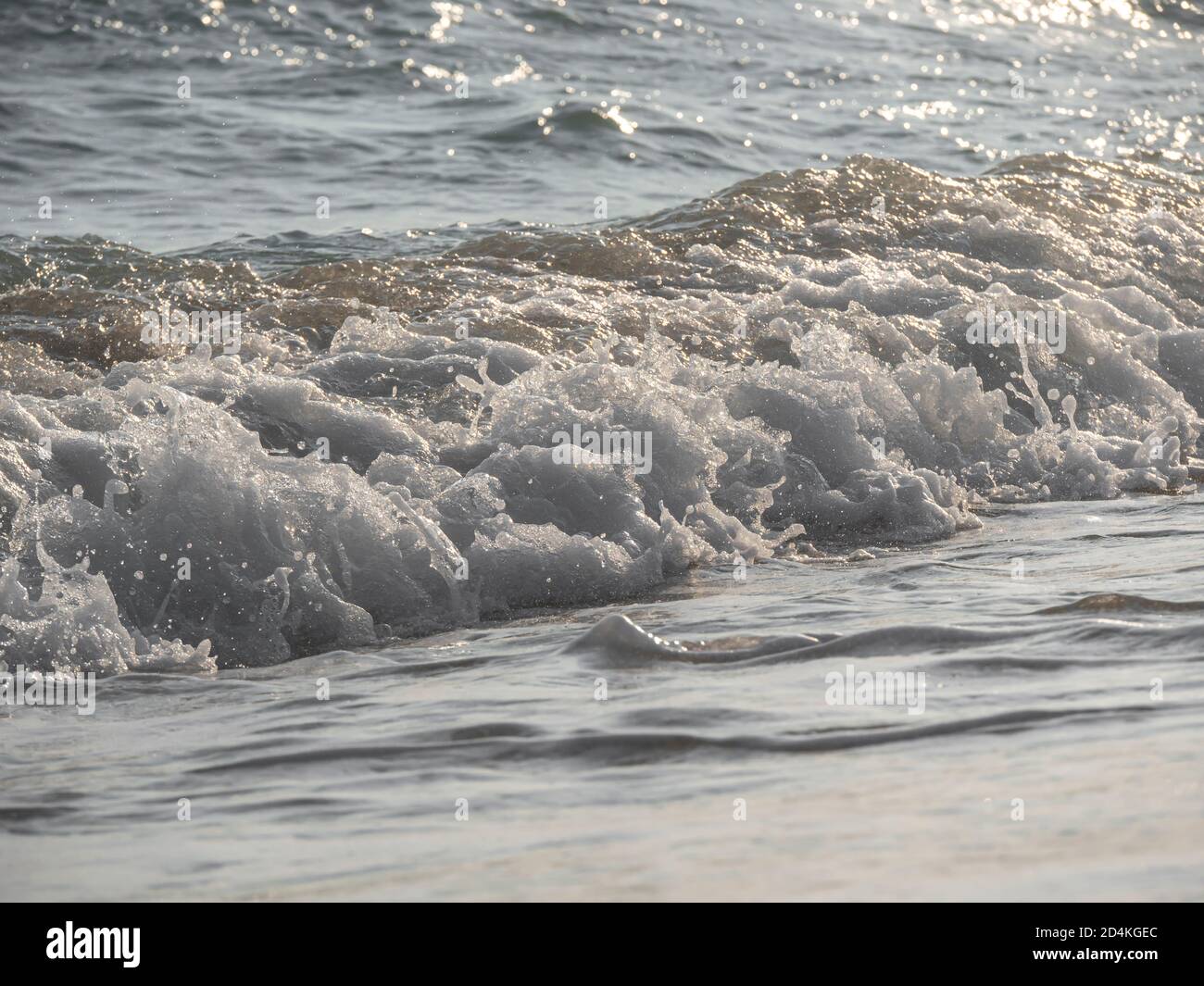 wave splash sea beach macro, close up Stock Photo - Alamy