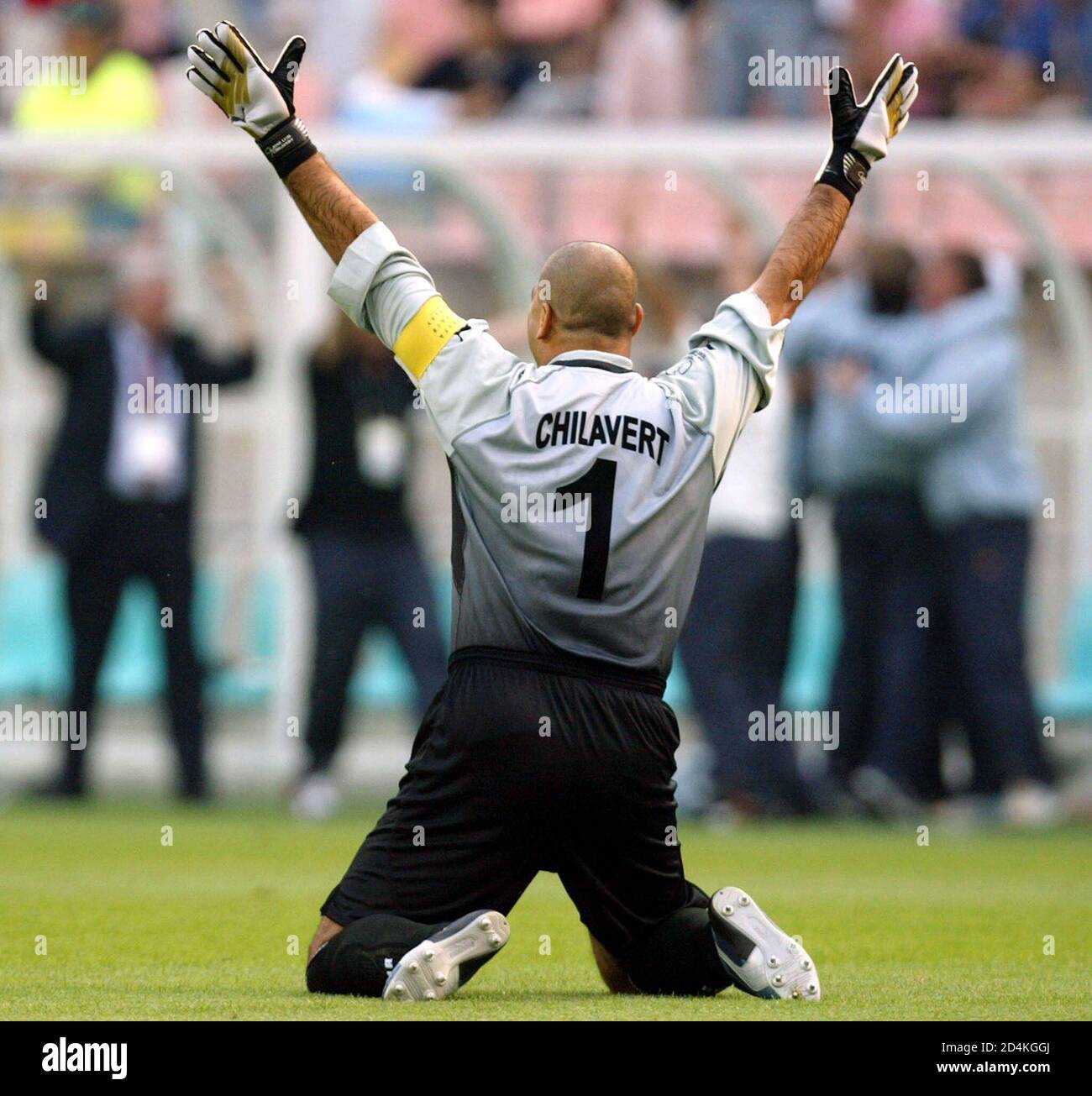 Jose luis chilavert goal hi-res stock photography and images - Alamy