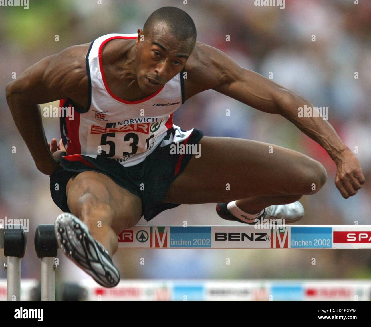Colin jackson 110 hurdles hi-res stock photography and images - Alamy