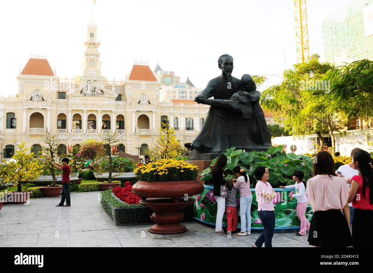 Vietnam: The Ho CHi Ming monument in front of Saigons opera on Eden ...