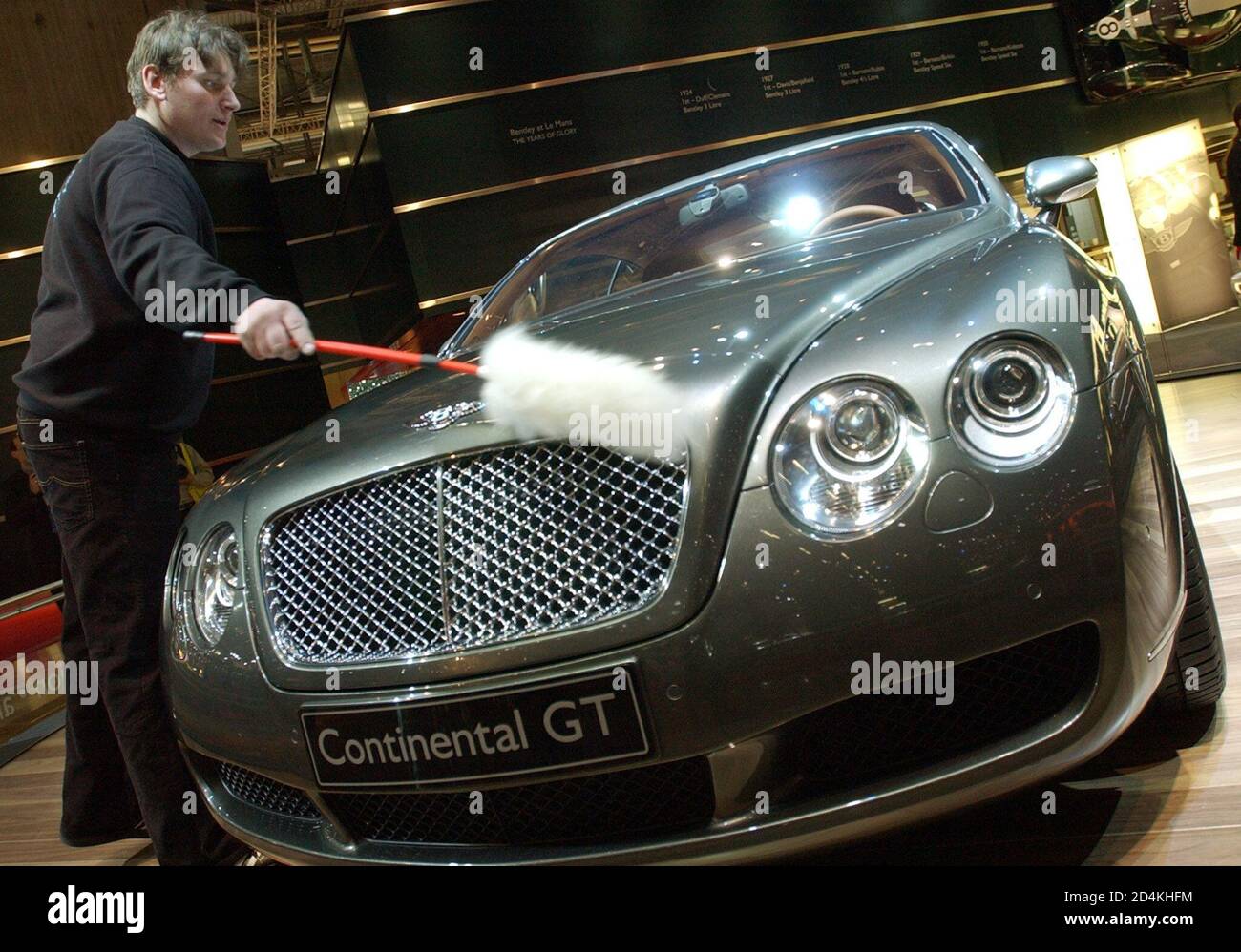 Car open bentley hi-res stock photography and images - Alamy