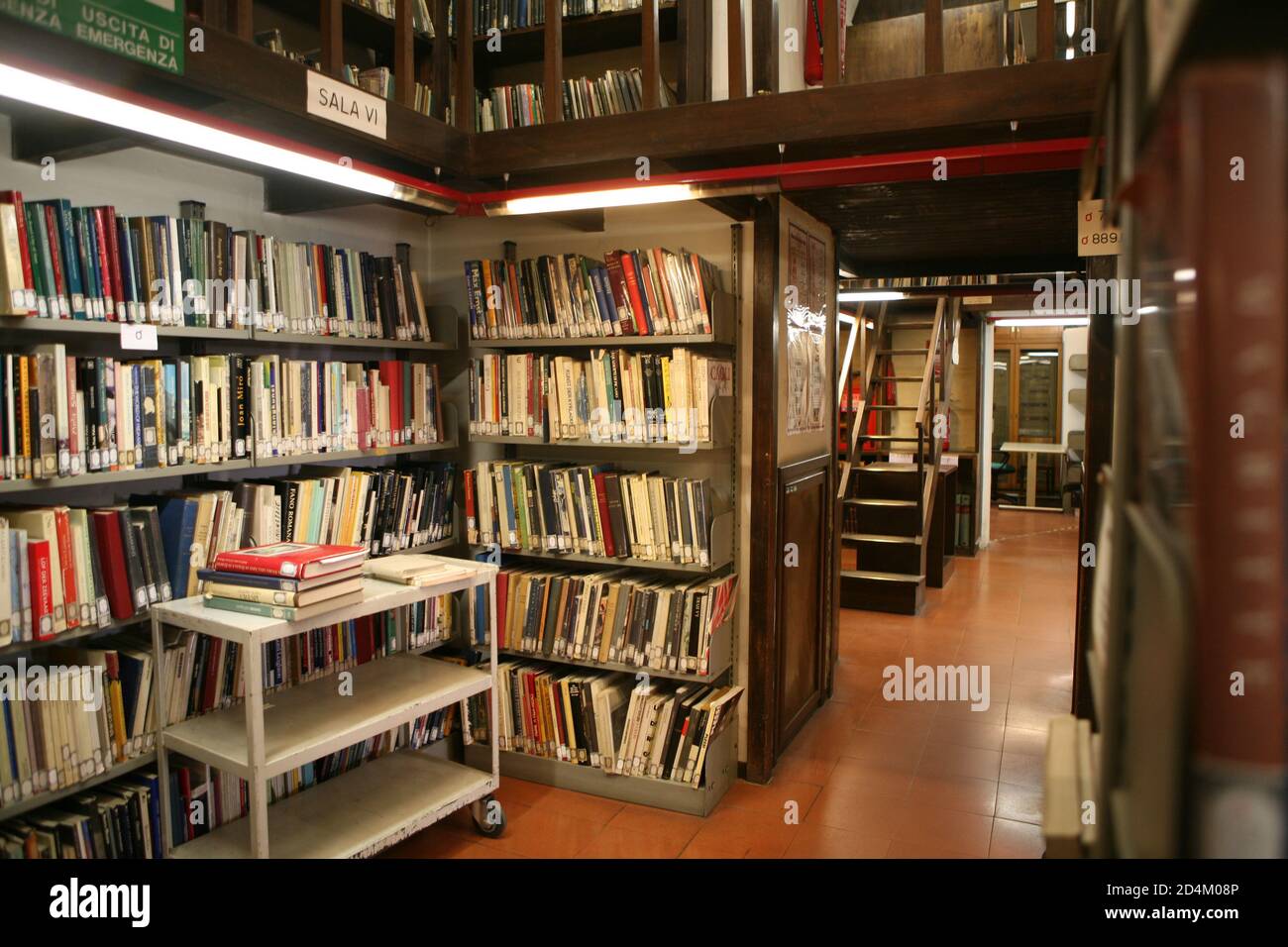 Books in the library Stock Photo - Alamy