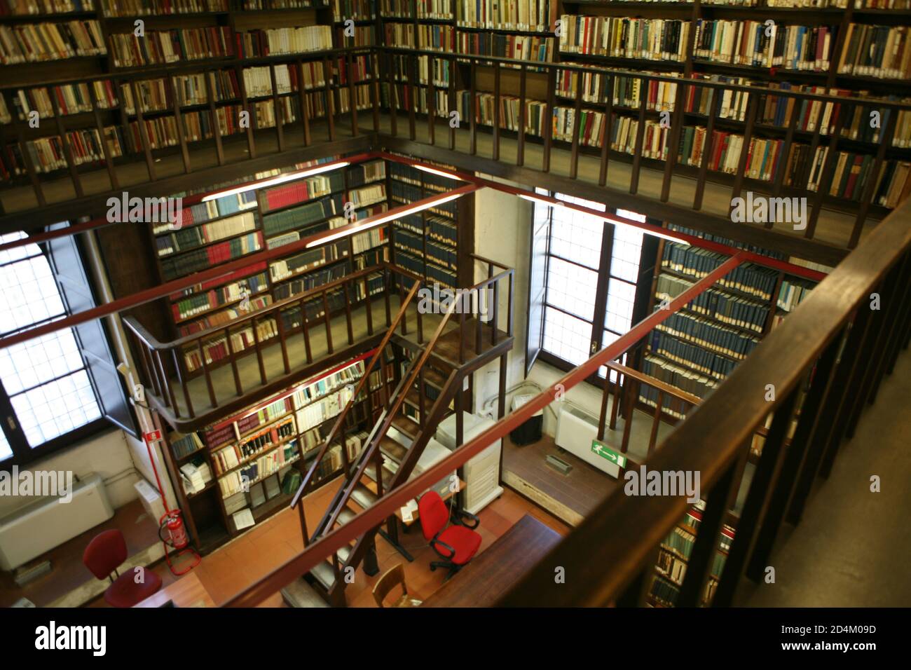 Books in the library Stock Photo - Alamy