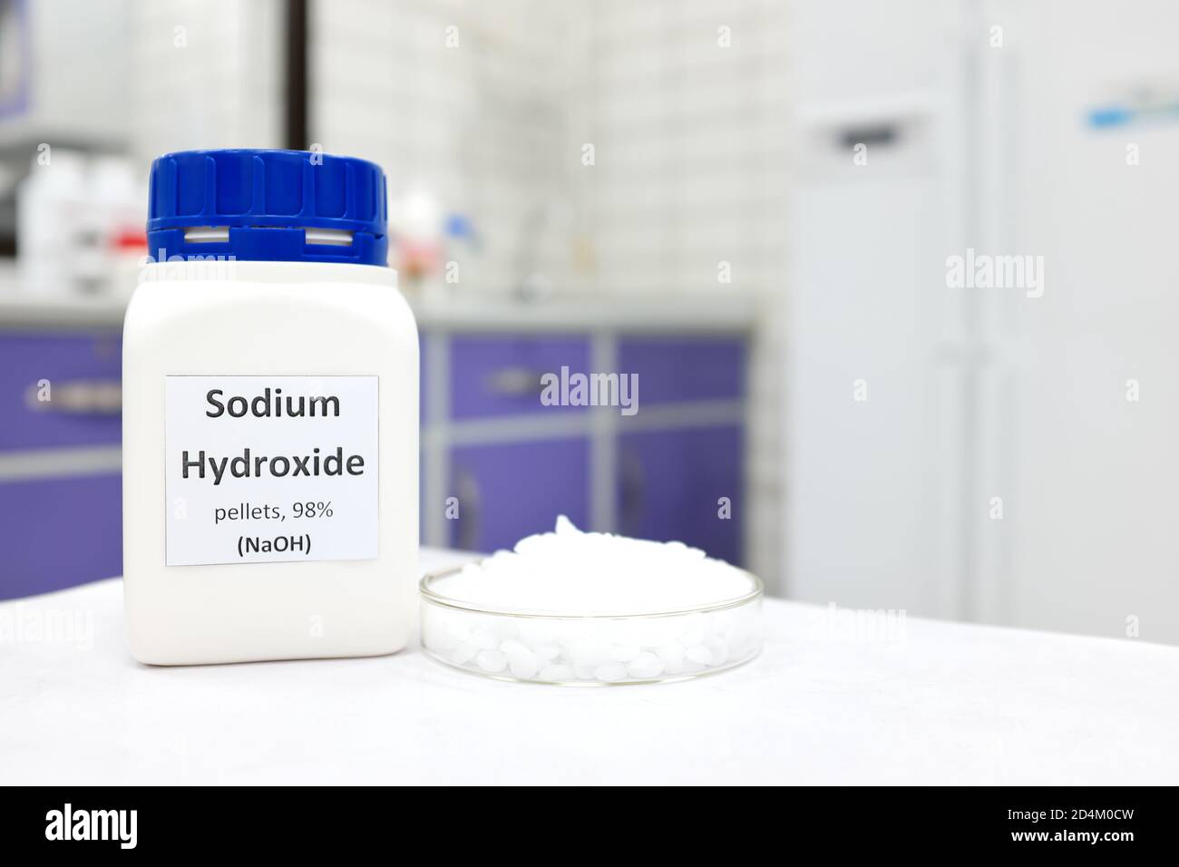 Sodium hydroxide pellets hi-res stock photography and images - Alamy