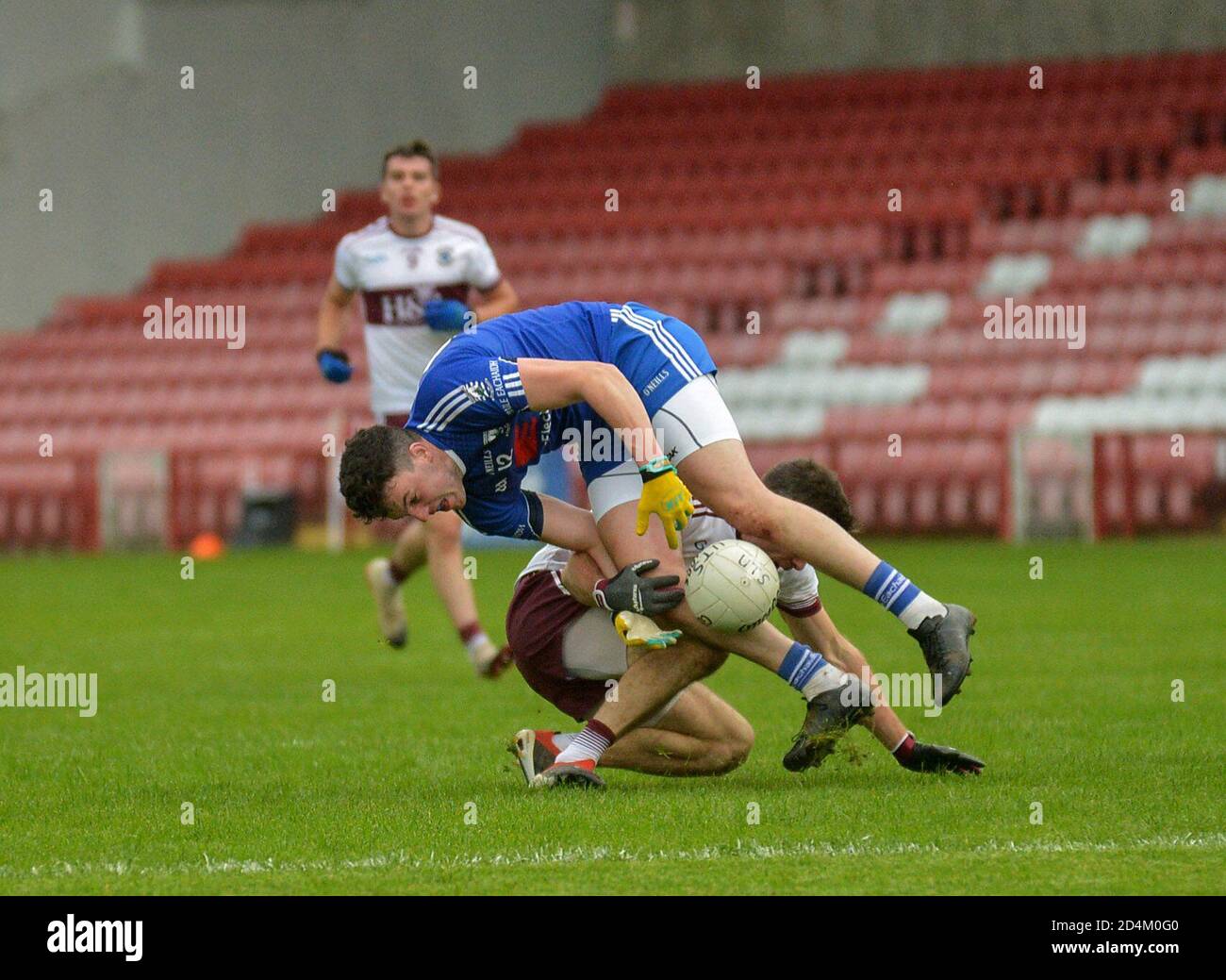 Celtic Park, Northern Ireland. Action from Derry Football Championship ...