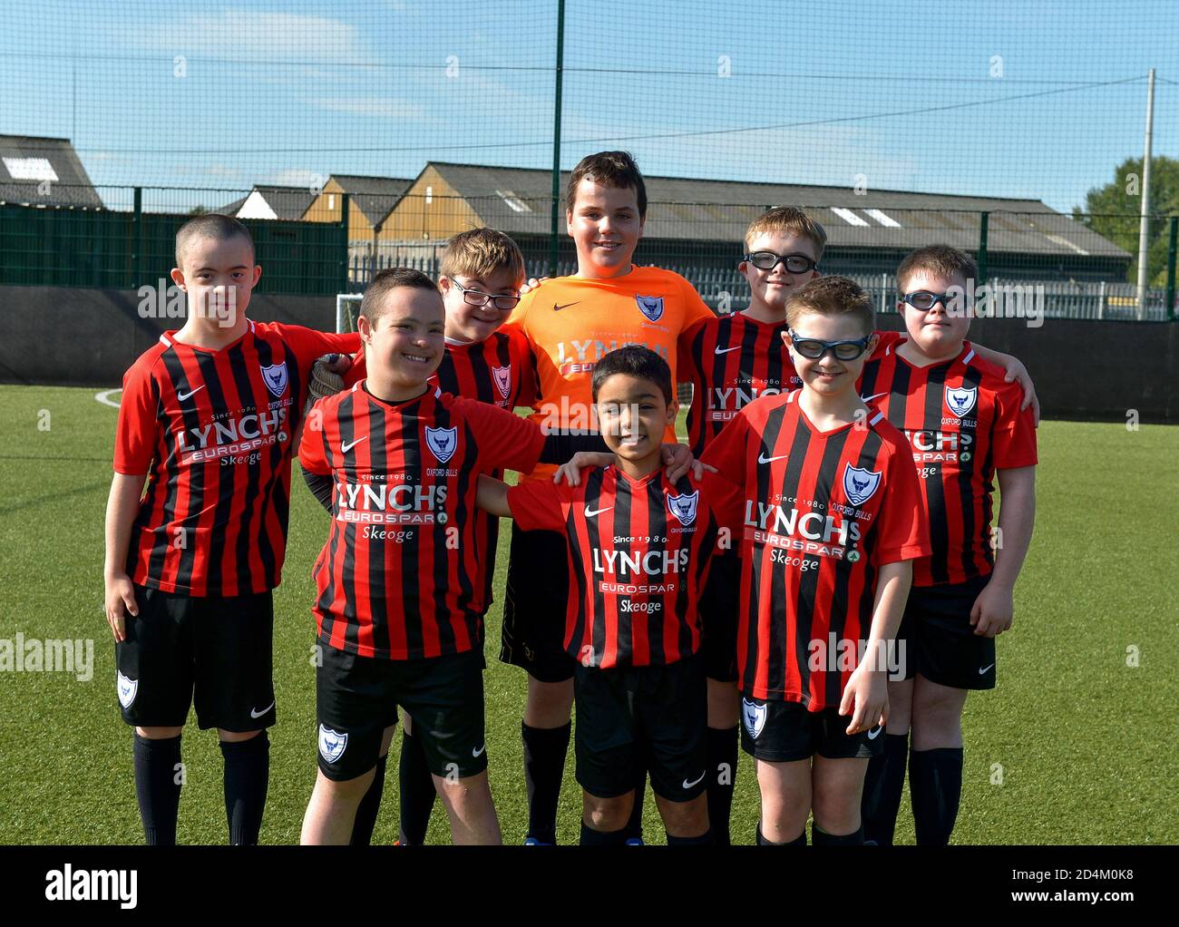 Derry, Northern Ireland. Young boys with autism football team. ©George ...