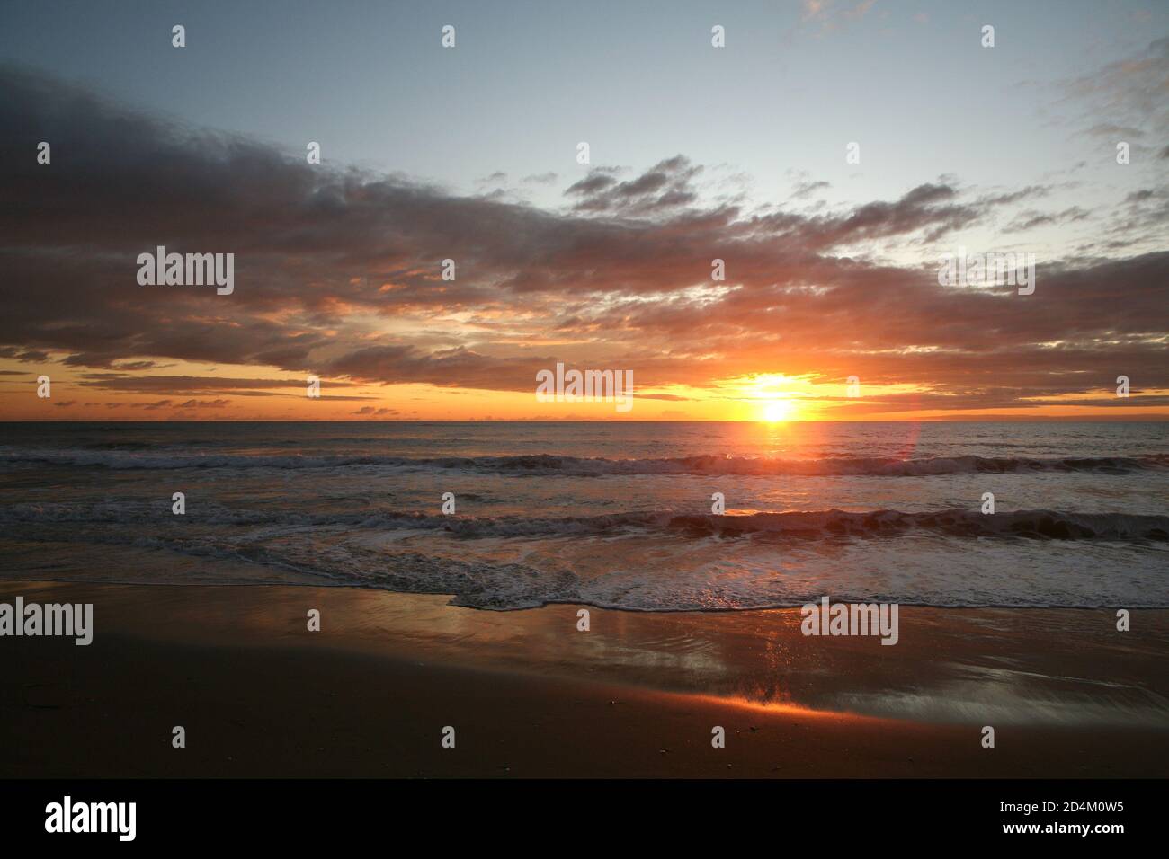Clouds in the sky at sea Stock Photo - Alamy