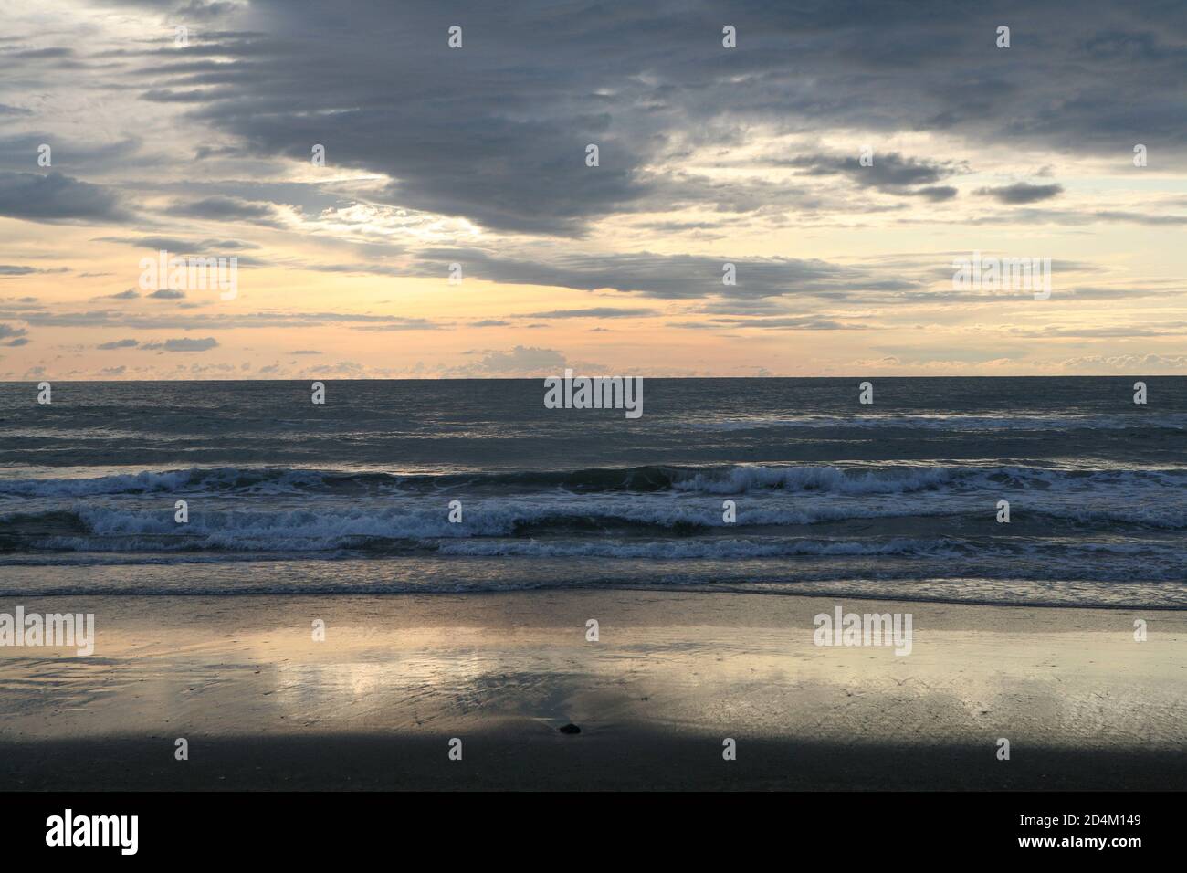 Clouds in the sky at sea Stock Photo - Alamy