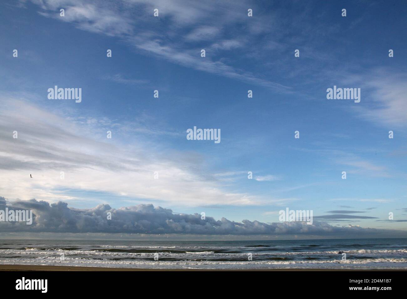 Clouds in the sky at sea Stock Photo - Alamy