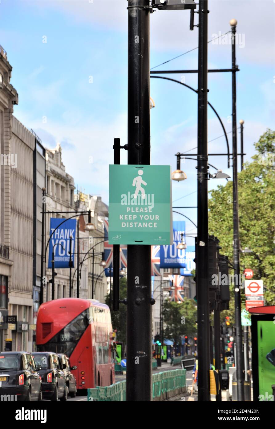 Oxford street post pandemic hi-res stock photography and images - Alamy