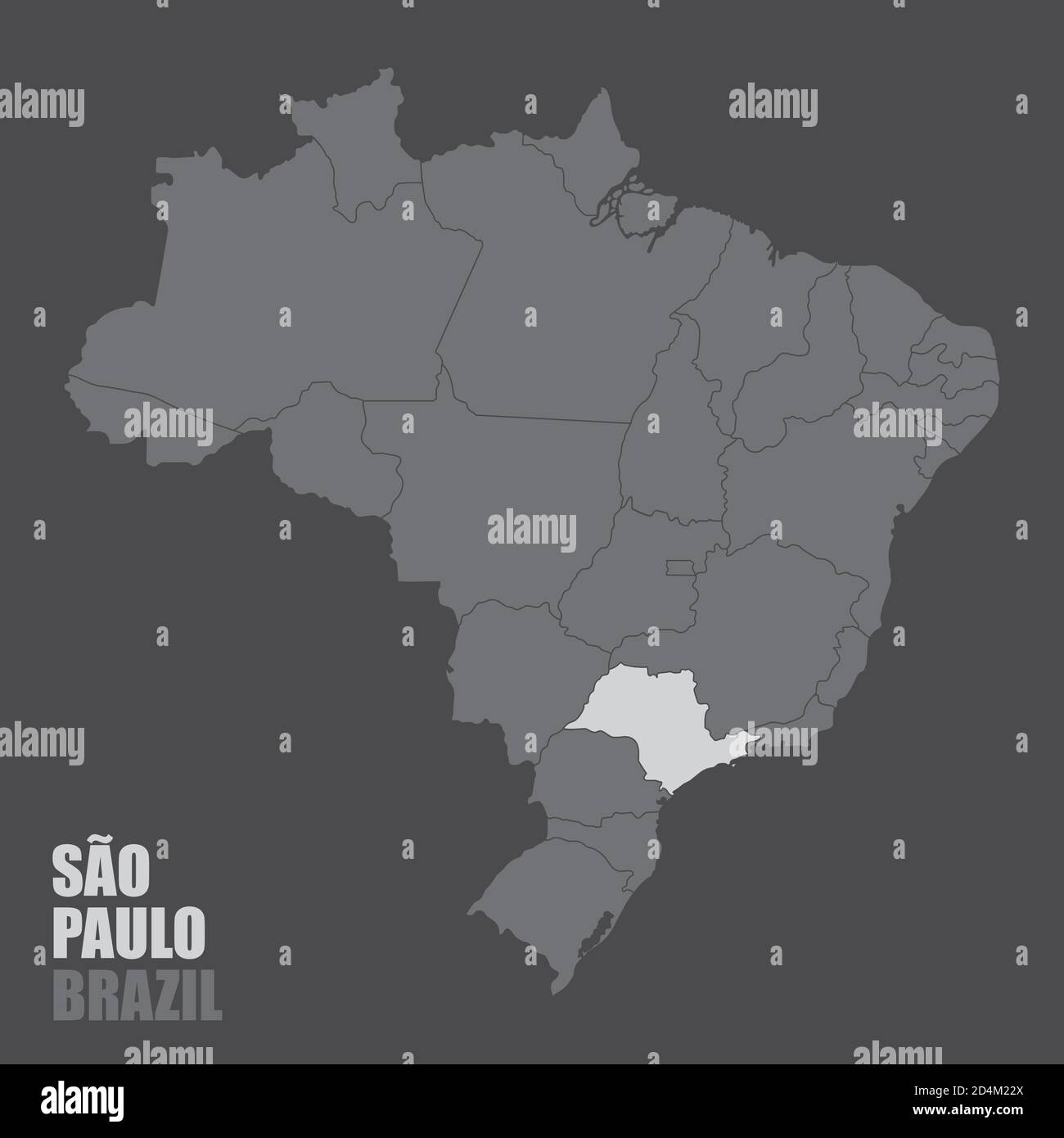 São paulo state flag hi-res stock photography and images - Alamy