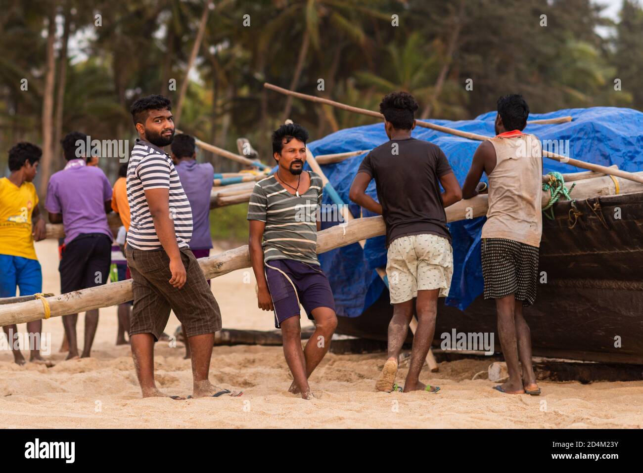 GOA, INDIA - Aug 02, 2020: Benaulim,Goa/India- Aug 2 2020: Indian ...