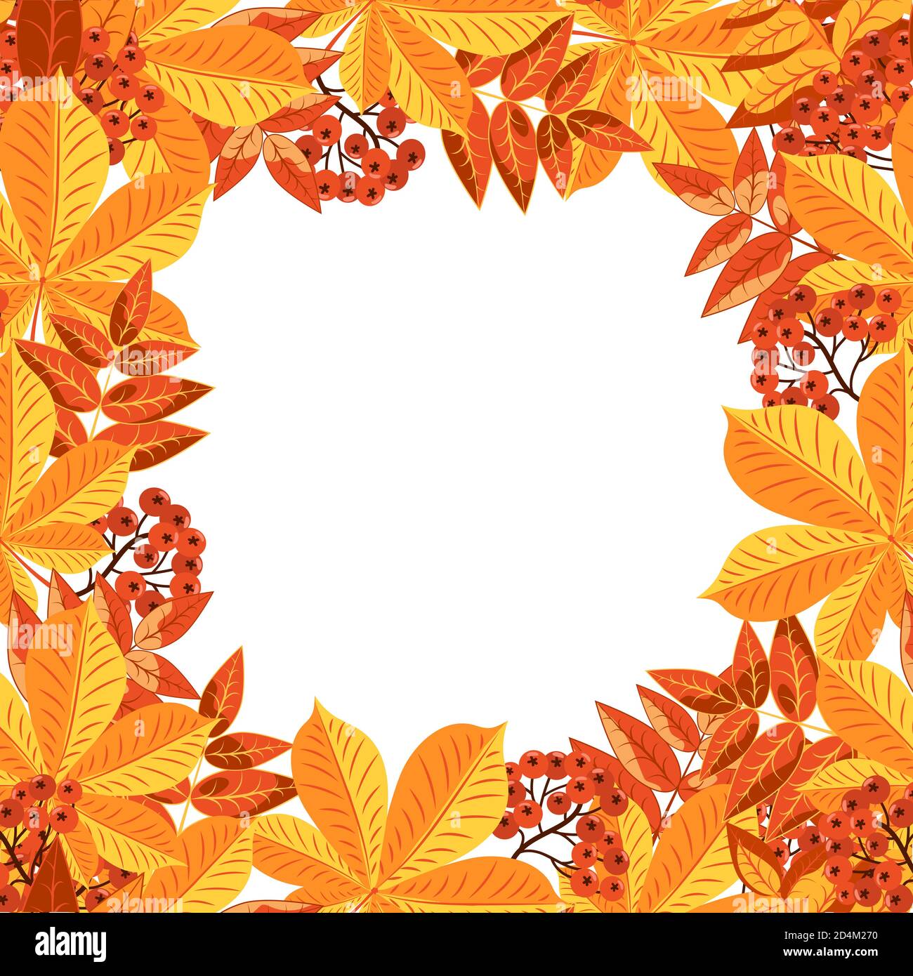 Colorful fall road Stock Vector Images - Alamy