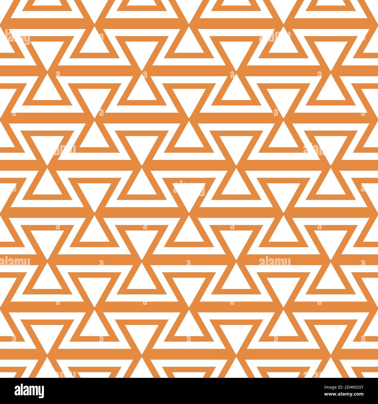 Seamless pattern with orange zigzag lines Stock Vector Image & Art - Alamy
