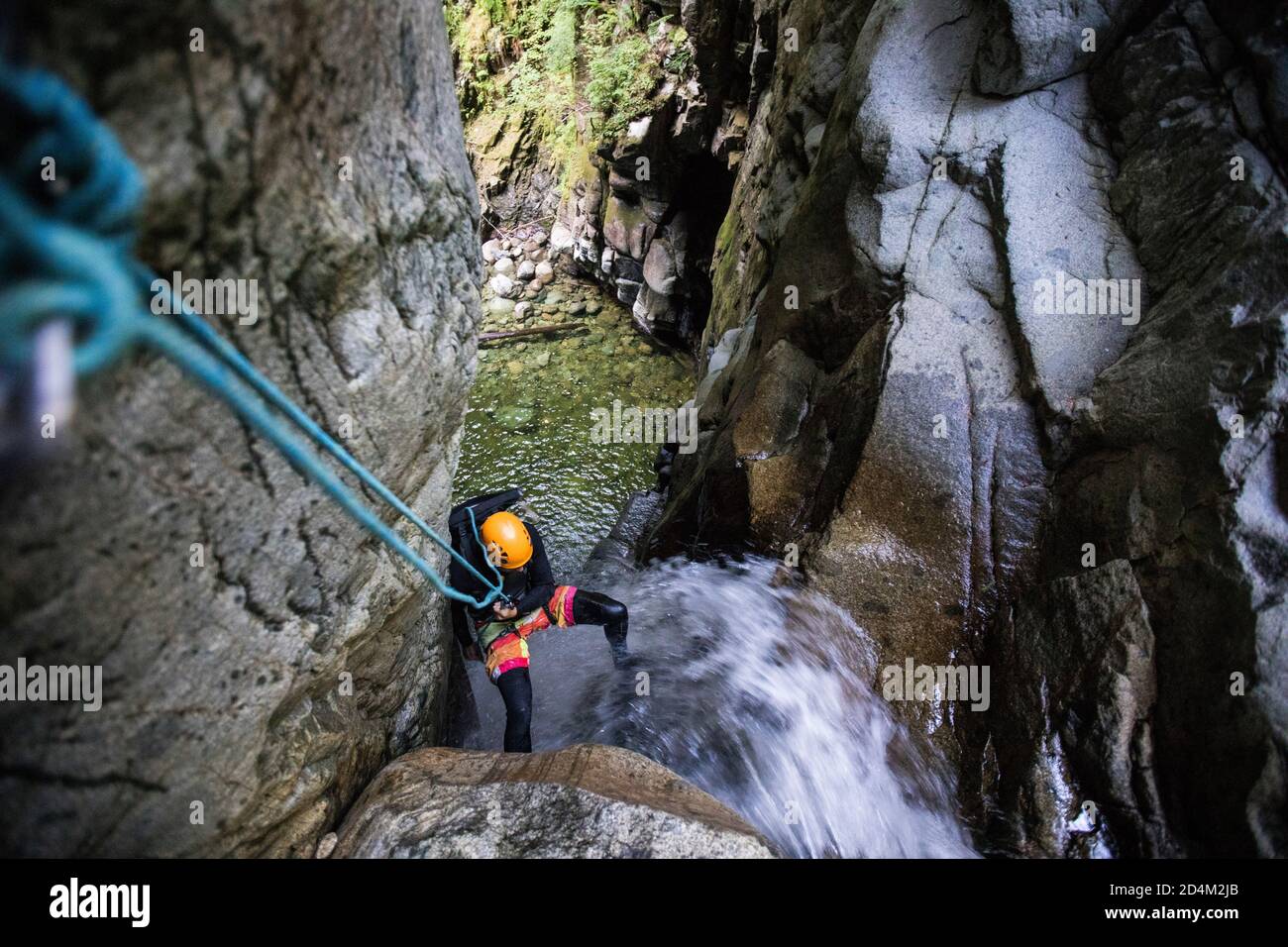 Rapel and waterfall hi-res stock photography and images - Alamy