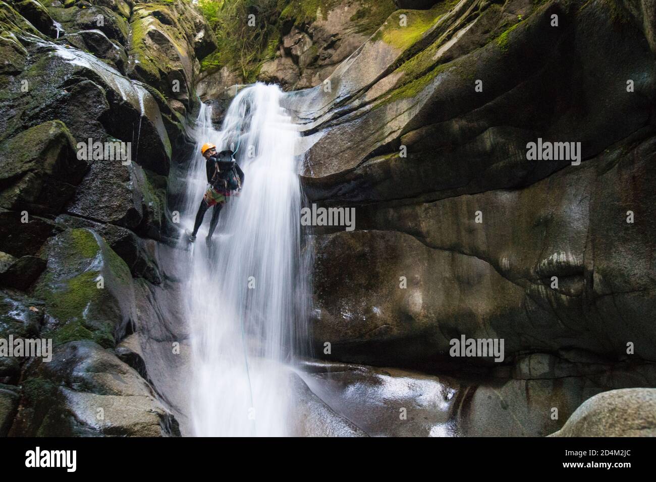 Rapel and waterfall hi-res stock photography and images - Alamy