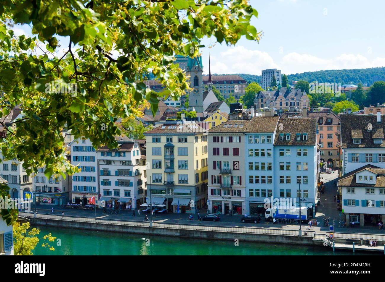 View of Bern City, beautiful buildings Stock Photo - Alamy