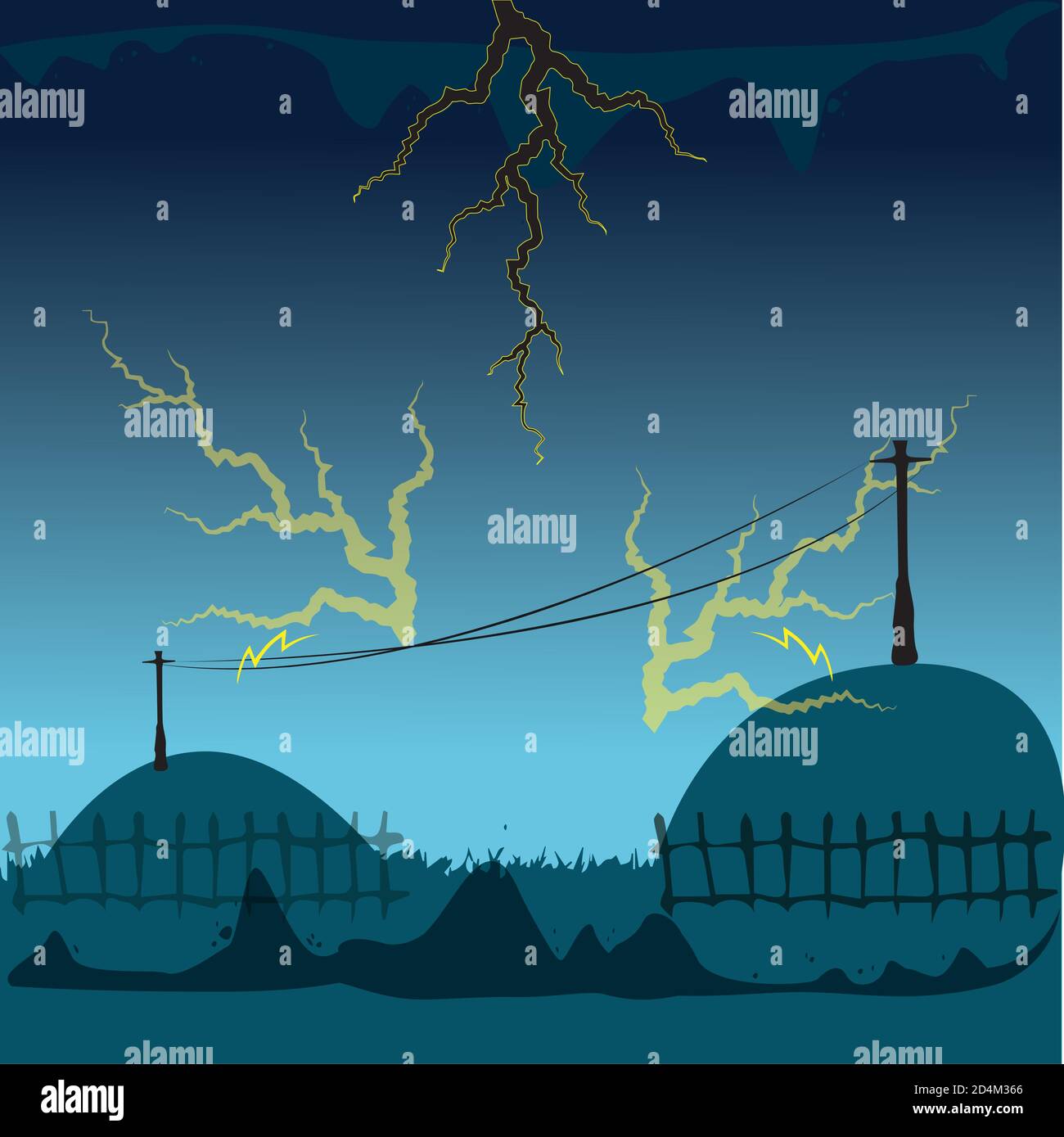 Background scary Stock Vector Images - Alamy