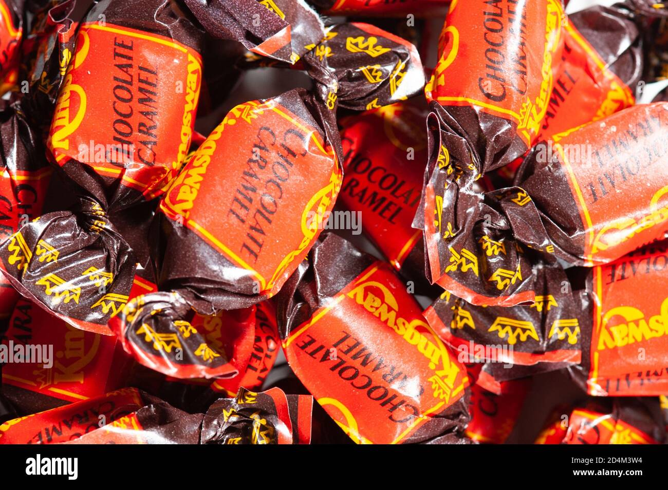 Chocolate Caramels, Old Fashioned Sweets Stock Photo - Alamy